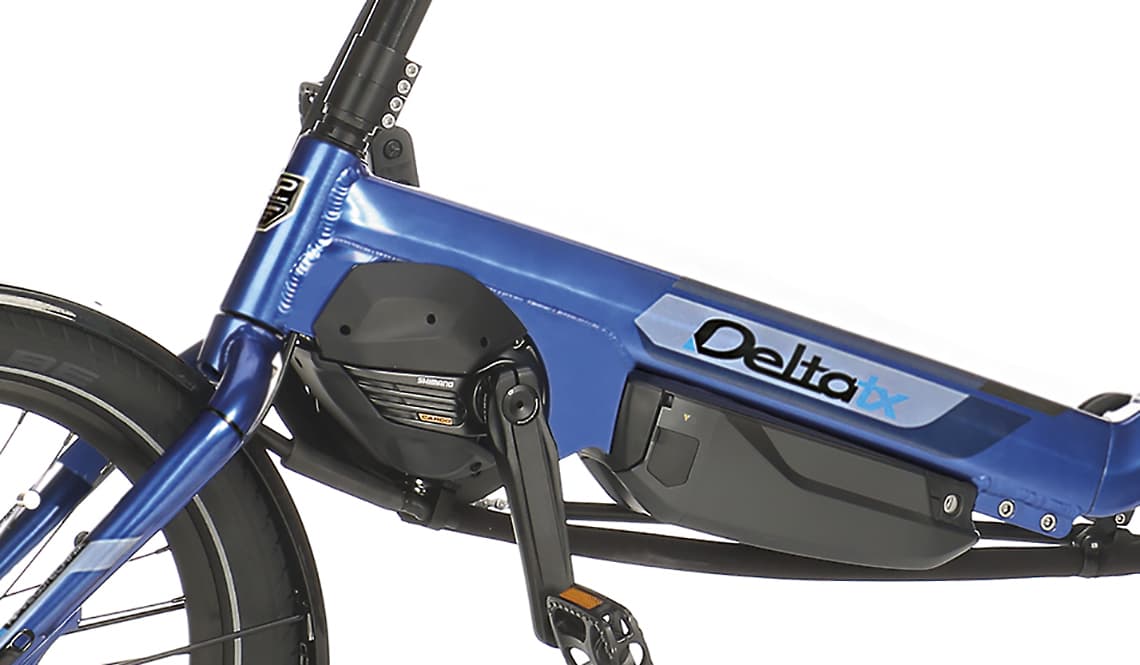 Delta tx®: Comfortable E-Chopper - HP Velotechnik