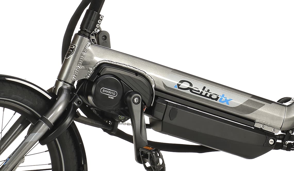 Delta tx®: Comfortable E-Chopper - HP Velotechnik